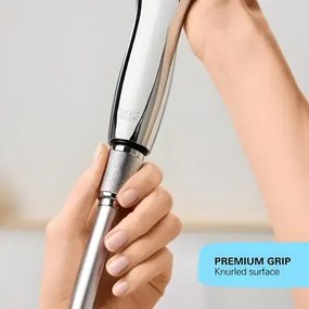 Grohe VitalioFlex Comfort chrom 2 m / Sprchová hadice / kov / G 1/2" /