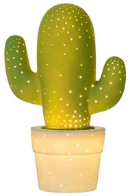 Lucide 13513/01/33 - Stolní lampa CACTUS 1xE14/25W/230V zelená