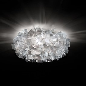 Slamp Clizia Fumé, stropní designové svítidlo, 2x12W E27, prům. 53cm