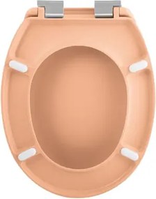 Spirella NEELA WC prkénko matně broskvové / soft-close / duroplast The