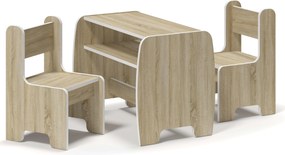 Wooden Toys Sada stolečku a židliček SONOMA
