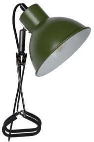 Lucide 45987/01/33 - Lampa s klipem MOYS 1xE27/40W/230V zelená