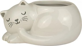 Keramický obal na květináč Sleeping Cat – Sass &amp; Belle