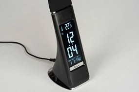 Stolní designová LED lampa Tyax Black