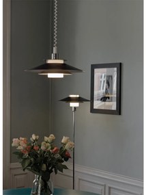 Halo Design 990877 stojací lampa Rivoli, černá/chrom, 146cm