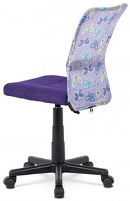 Dětská kancelářská židle KA-2325 Autronic Fialová