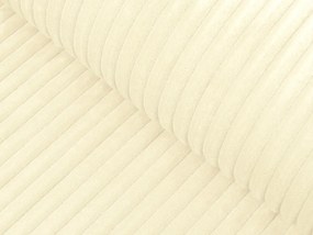 Biante Dekorační povlak na polštář Minky manšestr MKM-009 Světle vanilkový 40 x 40 cm