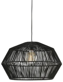 Matně černé stropní svítidlo ø 49 cm Deya – Light &amp; Living