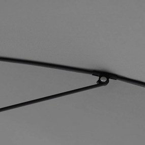 Doppler ACTIVE zahradní slunečník 210 cm šedá