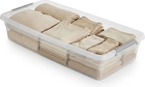ALTOM Úložný box pod postel, na balící papíry, s víkem a kolečky - 78x39x16cm BASESTORE