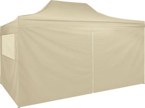 Nůžkový pavilon 3x4,5m se stěnami béžový