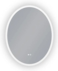 Erga Paola, oválné LED zrcadlo 80x120cm, 2990 lm, 3 barvy světla, přední a zadní osvětlení, ERG-V01-302-1280-00