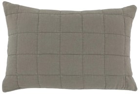 Zelený povlak na polštář s opraným vzhledem Aix Vintage Quilt - 60*40 cm