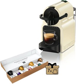 Kávovar na kapsle nespresso de'longhi inissia creamy white en80.cw