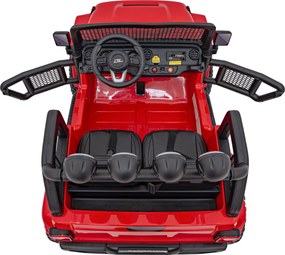 Ramiz Terénní autíčko OFF-ROAD 3.0 pro děti červené + dálkové ovládání + plynulý start + pásy + audio LED