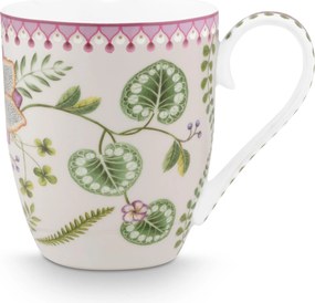 Pip Studio Lily &amp; Lotus sada 2 hrnků 440ml, lila (sada 2 hrnků v dárkovém balení)