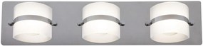 Rabalux LED koupelnové nástěnné svítidlo Tony 3x5W | 1095lm | 4000K | IP44 - chrom