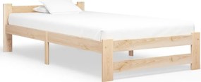 vidaXL Rám postele masivní borové dřevo 100 x 200 cm [321999] Barva: medová hnědá
