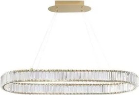Závěsné LED svítidlo NOVA LUCE AURELIA 48W 3500K 9333073 stmívatelné Triac