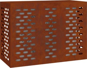 vidaXL Ochrana klimatizace Stříbrná 110 x 50 x 80 cm [865910] Barva: antracitová