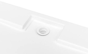 BESCO Obdélníková sprchová vanička AXIM Barva - Bílá, Rozměr A - 100 cm, Rozměr B - 90 cm VANKAXIM1090BB