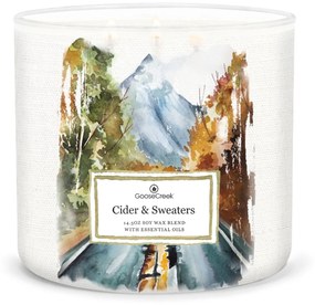 Goose Creek Candle svíčka Cider & Sweaters, 411 g