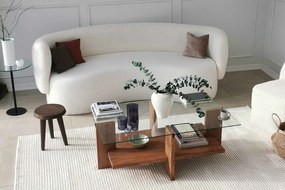 Designový konferenční stolek Fadey 105 cm dřevěný