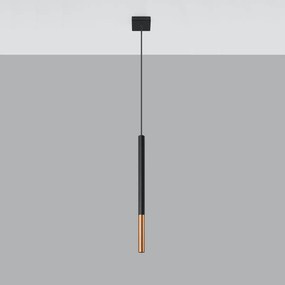 Sollux Lighting Závěsné svítidlo MOZAICA 1 černé/měď