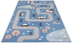 Hanse Home Collection koberce Dětský koberec Adventures 104536 Sky-blue - 160x220 cm