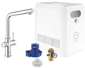 Grohe Blue Professional - Dřezová baterie s chladicím zařízením a filtrací, chrom 31347003