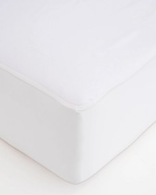 Nepropustné prostěradlo mikroplyš 90 × 200 cm - bílé