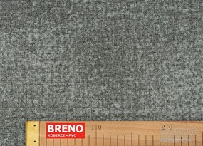 Breno Metrážový koberec VERIS 95 šedý, šíře 400 cm, Šedá