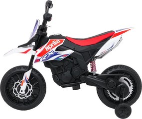Elektrická motorka Aprilia RX bílá