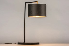 Stolní lampa Pallas Black and Silver