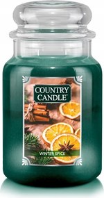 Velká svíčka Winter Spice Country Candle