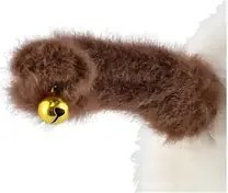TEDDIES Natahovací kočička plyš / 10 cm / od 3 let