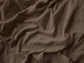 Mušelínové povlečení MUSSARI tmavě hnědé Rozměr povlečení: 70 x 90 cm | 140 x 220 cm