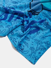 Sinsay - Bavlněný ručník Stitch - modrá