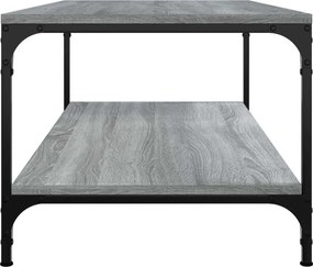 vidaXL Konferenční stolek 80 x 50 x 40 cm kompozitní dřevo [819370] Barva: kouřový dub