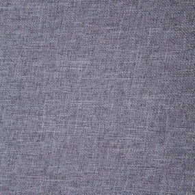 Křeslo světle šedé textil 282155
