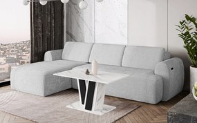 Prospero Konferenční stolek MUSS Kombinace barev: MUSS coffee table bianco marble black