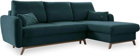 XXXLutz ROHOVÁ SEDAČKA, textil, tyrkysová MID.YOU - Sedací soupravy - 001454003007