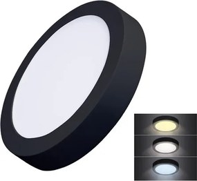 LED světelný panel Solight černá WD172-B