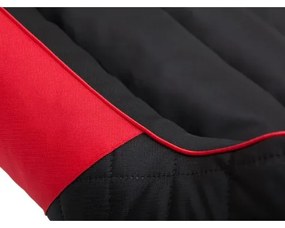 Pelíšek PREMIUM XL červený / černý
