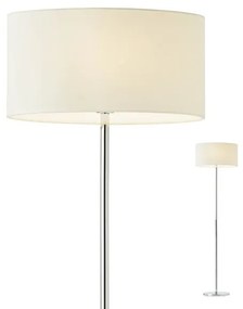 Redo Stojací lampa Enjoy Barva: Chrom, Barva stínidla: hnědá