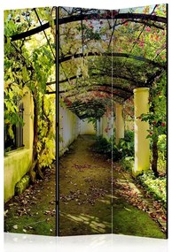 Paraván Romantic Garden Dekorhome 135x172 cm (3-dílný)