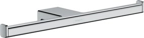 Hansgrohe AddStoris, držák na toaletní papír dvojitý, chromová, HAN-41748000