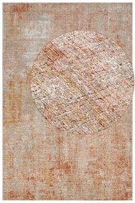 Hanse Home, Kusový koberec Cairo 105585 Gizeh Cream Red – na ven i na doma, 190x280, oranžová, chodba / předsíň