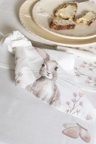 Běhoun na stůl s velikonočním motivem Rustic Easter Bunny - 50*160 cm