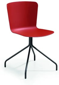 MIDJ - Plastová židle CALLA s kovovou podnoží III.